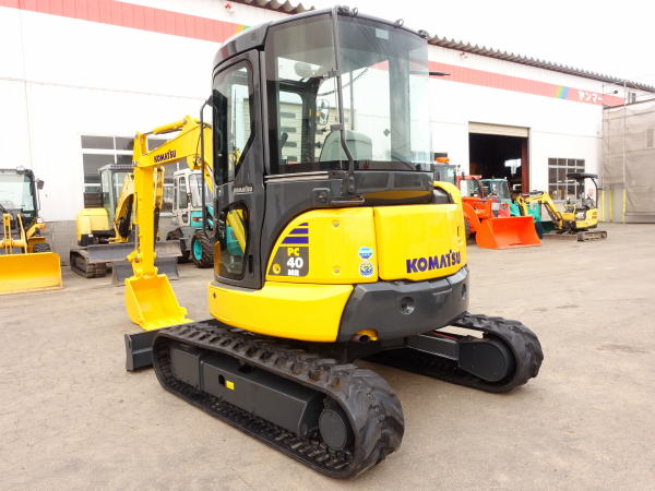 コマツ｜PC40MR-3｜バックホー｜中古